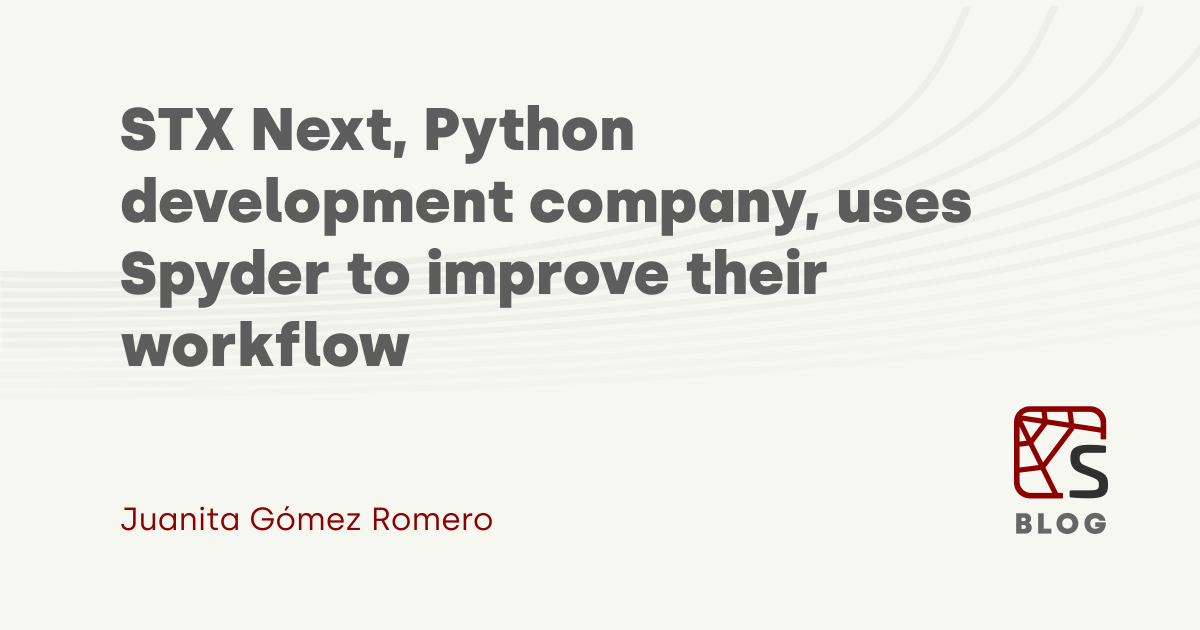 Spyder Stx Next Python Development Company Uses Spyder To Improve